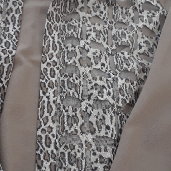 Chico's | Sweaters | Chicos Animal Leopard Print Open Duster Cardigan ...